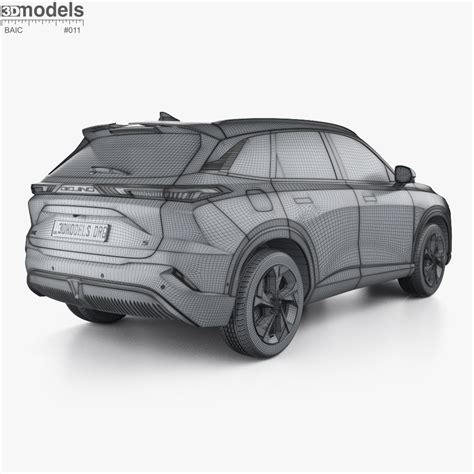 Baic Beijing 5 2025 3d Model Download Crossover Suv On