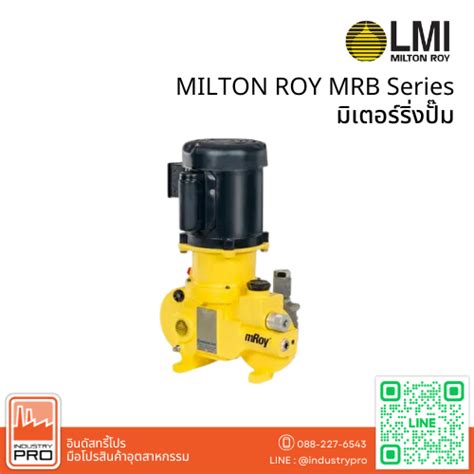 Milton Roy Mrb Series มิเตอร์ริ่งปั๊ม Industrypro