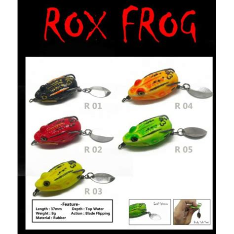 Exp Rox Frog 37mm 8gsoft Frog Shopee Malaysia