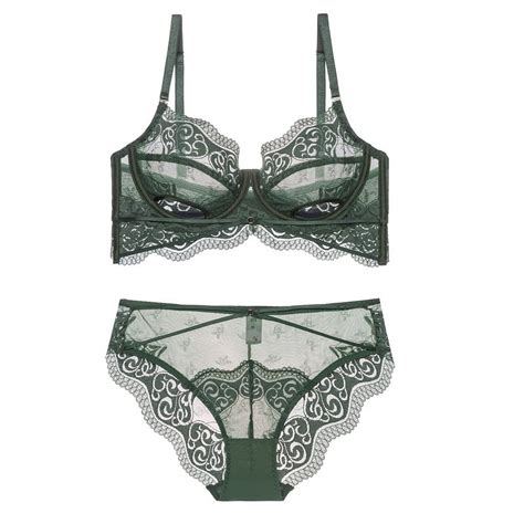 Generic 2025 Springsummer New Ultra Thin Lace Bra Suit Plus Size Big