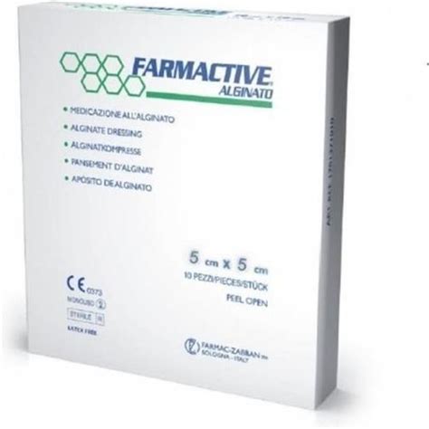 Farmac Zabban Farmactive Alginato 5x5cm 10 Pezzi Confronta Prezzi