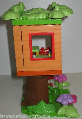 Mega Bloks Dora The Explorer Go Diego Lot Tree House Jeep Building Toy