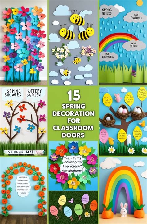 15 Spring Classroom Door Decoration Ideas For A Fresh Look