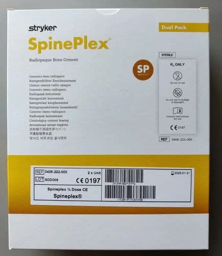 Surgical Simplex Bone Cement At Rs 1999 Piece Orthopedic Cement In Surat Id 25097302073