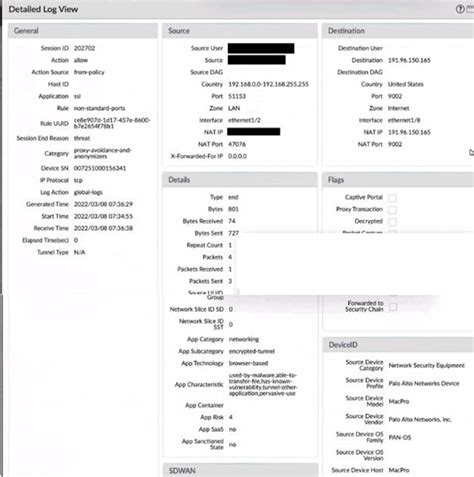 Given The Screenshot How Did The Firewall Handle The Traffic Exam Training