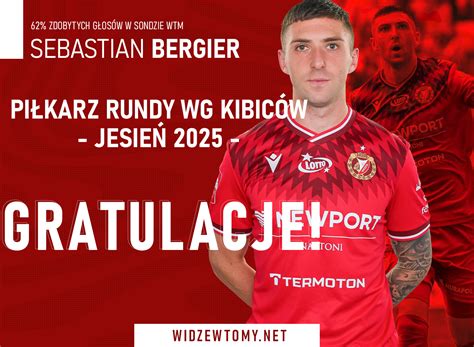 Bergier Piłkarzem Rundy W Głosowaniu Fanów Widzewtomy Oficjalny