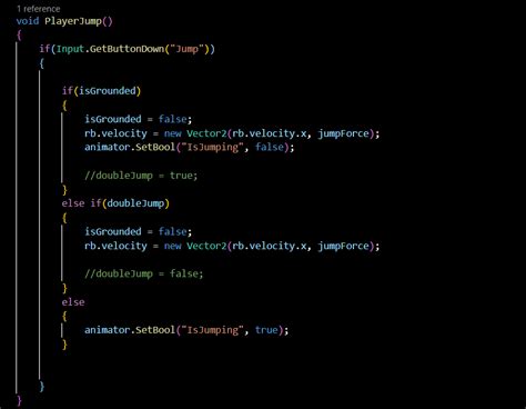 How Can I Add Jump Animation Code In This Method All Tutorials On Youtube Teach From Prepared