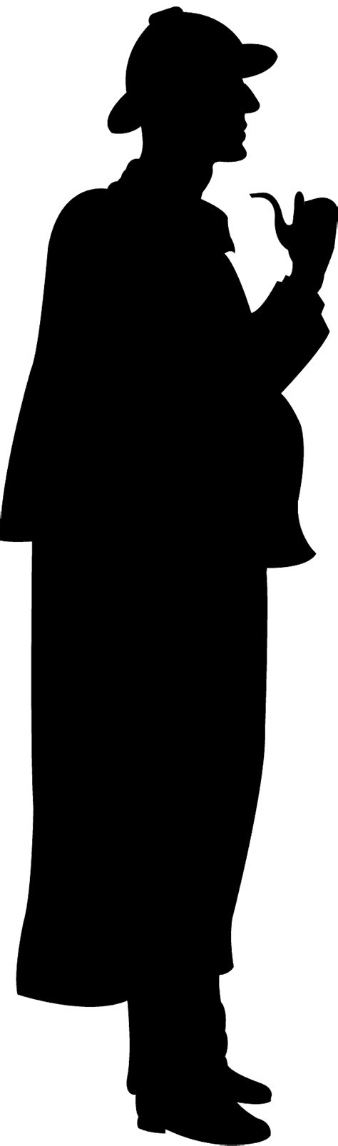 Sherlock Holmes Silhouette