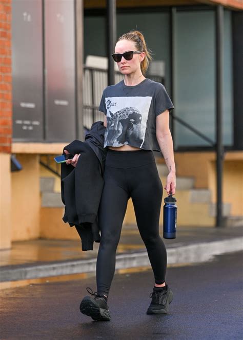 Olivia Wilde Leaves A Workout In Los Angeles 02062025 Hawtcelebs