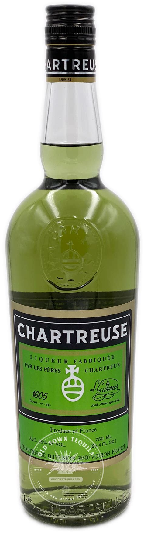 Chartreuse Green Liqueur 750ml Old Town Tequila
