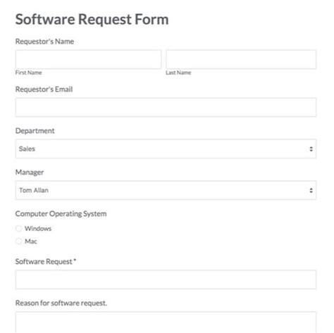 It Hardware Request Form Template Formstack