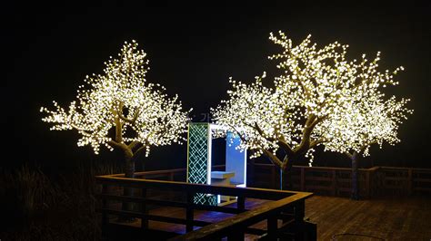 Led 벚꽃나무38m 가든제작소