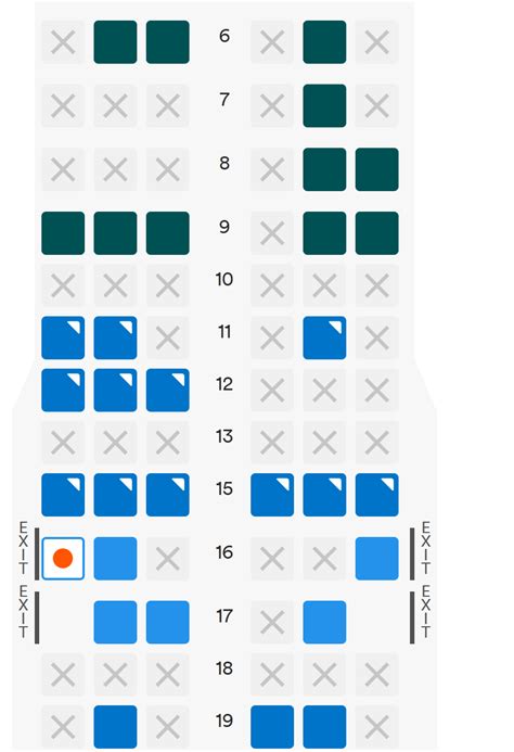 Alaska Airlines 737 900 Seat Map