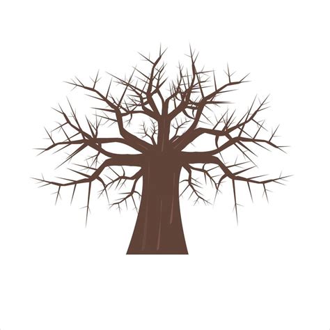 A Illustration Icona Tree Without Leaf 57054519 Vector Art At Vecteezy
