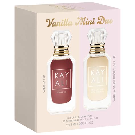 Kayali Mini Vanilla Perfume Duo Set Vanilla Perfume Perfume Vanilla