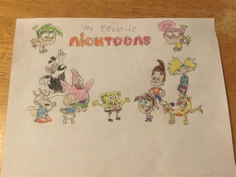 My Favorite Nicktoons By Average Fan54 On Deviantart