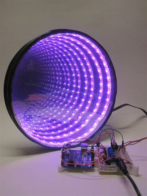 Arduino Controlled Rgb Led Infinity Mirror 13 Steps With Pictures Instructables