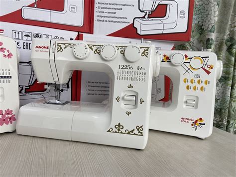 Janome тігін машиналары. Әртүрлі модельдер. Швейные машины Janome.: 75 ...