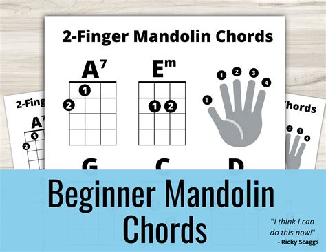 Best Printable Mandolin Chord Chart Free Printable Charts