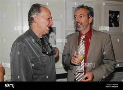 Director Werner Herzog And Festival Director Andreas Ströhl Seen At A Filmfest München 2011