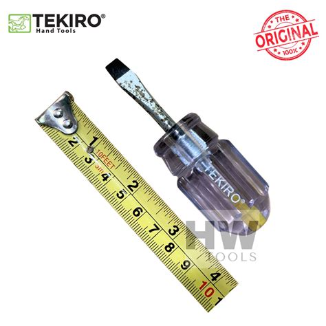 Jual Obeng Ateng Kristal Minus 6mm X 38mm Obeng Plat Obeng Cebol