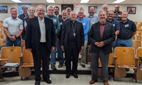 Bishop Visits Formation Class One Voice Magazine