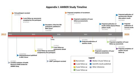 Study Timeline Amber Study
