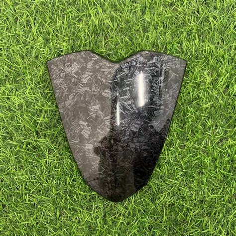 Black Forge Carbon Fibre Visor Y15 V2 Windscreen Honda Y15z Y15zr Motorcycle Front Visor Cap