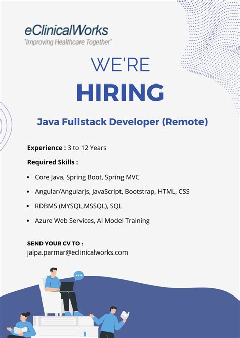 Jalpa Parmar On Linkedin Hiring Hiring We Are Hiring Full Stack Java Developer Please Share