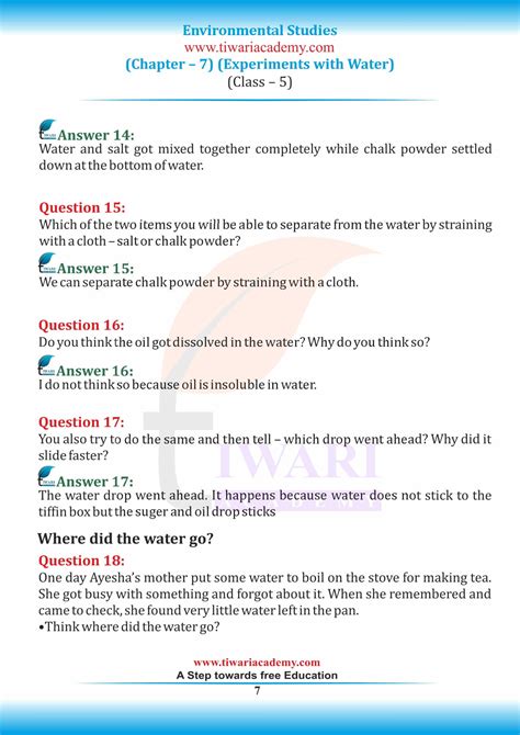 Ncert Solutions For Class 5 Evs Chapter 7 In Hindi And English Medium