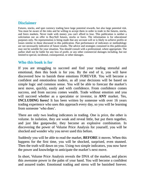 Solution Anna Coulling A Complete Guide To Volume Price Analysis Anna