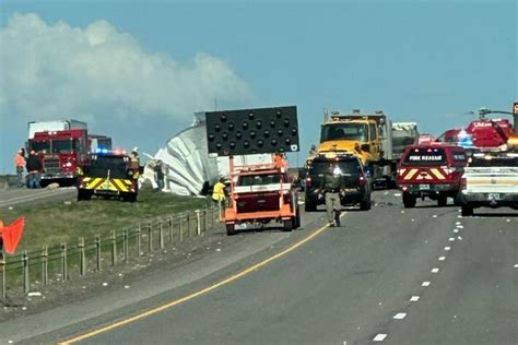 Pickup Ripped Open Like A Sardine Can On I 80 Wyoming