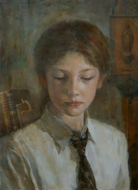 The Big Imageboard Tbib 1girl Black Necktie Brown Hair Closed Eyes