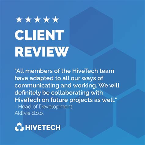 Hivetech Ltd On Linkedin Hivetech Clientreview Softwaredevelopment