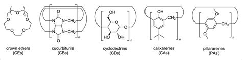 Chemical Structures Of Representative Macrocycles Download