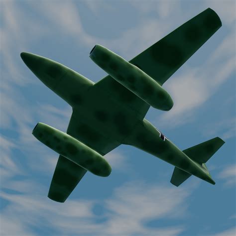 Stl File Messerschmitt Me 262 ️ ・3d Printer Model To Download・cults