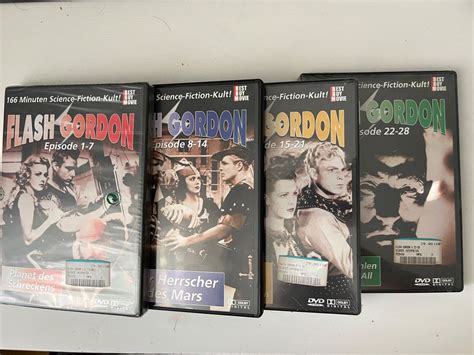 Serie Flash Gordon Dvd Box Kult Sci Fi Neu Gemäss Beschreibung In