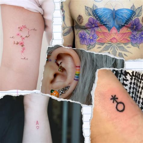 Heart Rainbow Tattoo