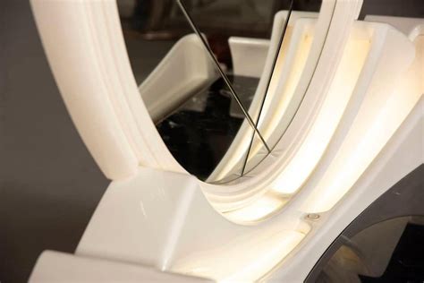 Space Age Lacquered Wood And Fibreglass Dressing Table From Dbm Italia
