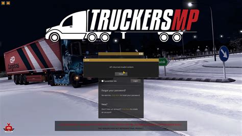 Api Returned Invalid Content Solved Topics Truckersmp Forum