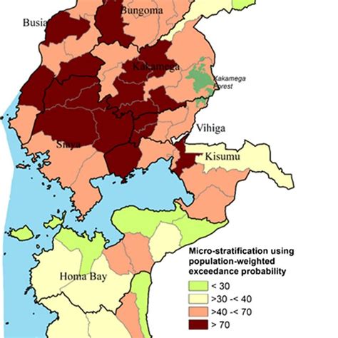 Malaria Data Summary For The 8 Counties Download Scientific Diagram