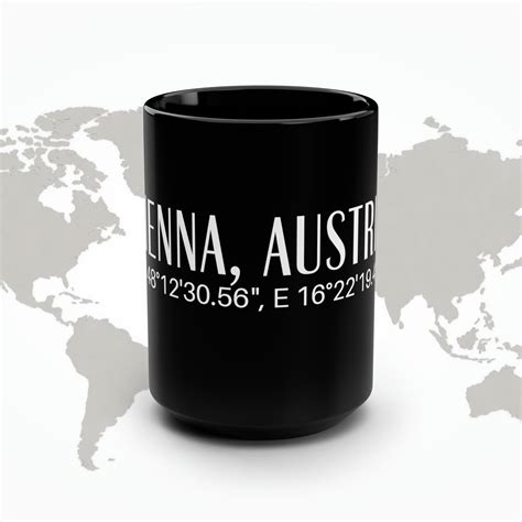 Vienna Austria Mug Atlas Wanderlust