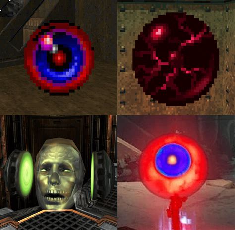 Partial Invisibility Powerup From Each Doom Games Classic Doom Doom 64 Doom 3 Doom 2016 R Doom