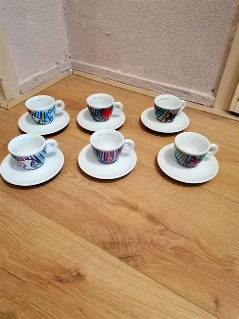 Illy Art Collection Illy Collection 1997 Espresso Set Sandro Chia Il Ballo Del Caffé