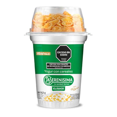 Yogur La Serenísima Descremado Con Cereales 159grs Proveeduria Ampip