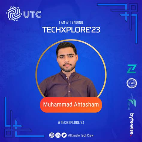Muhammad Ahtasham On Linkedin Techxplore23 Innovation Techevent