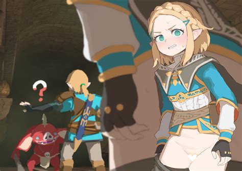 Link Princess Zelda And Bokoblin The Legend Of Zelda And 1 More
