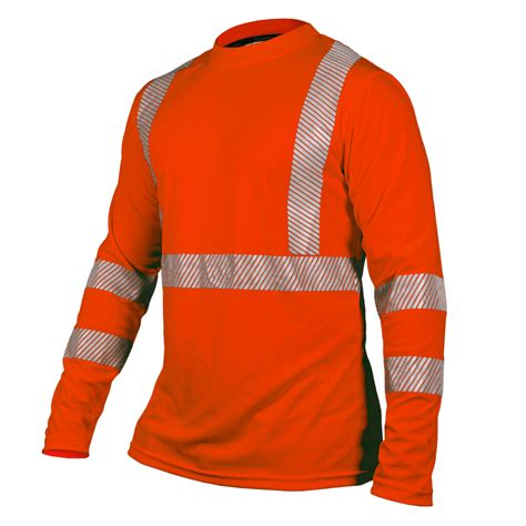 Playera Manga Larga Con Reflejante Peinsa Equipo De Seguridad