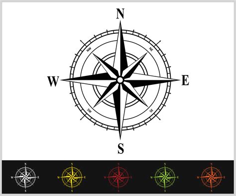 North Star Compass Wall Art North Star Wall Art Star Compass For Wall