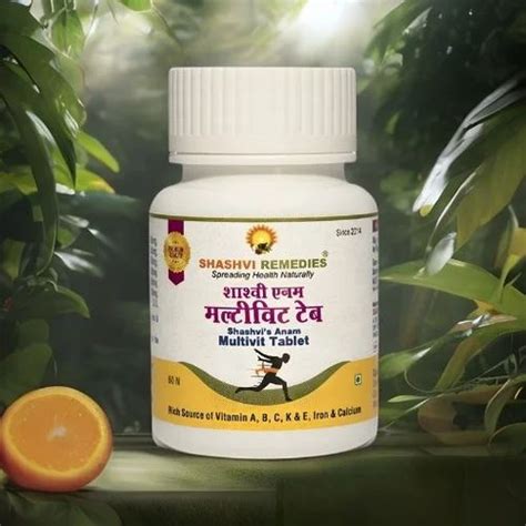 Shashvi Anum Multivit Tablets At ₹ 260bottle Multivitamin Tablet In